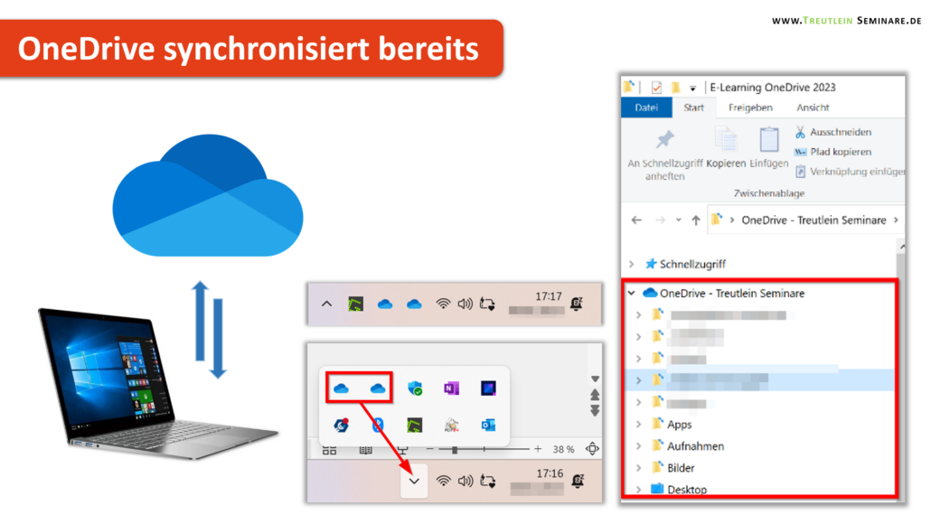 OneDrive einrichten | Treutlein Seminare